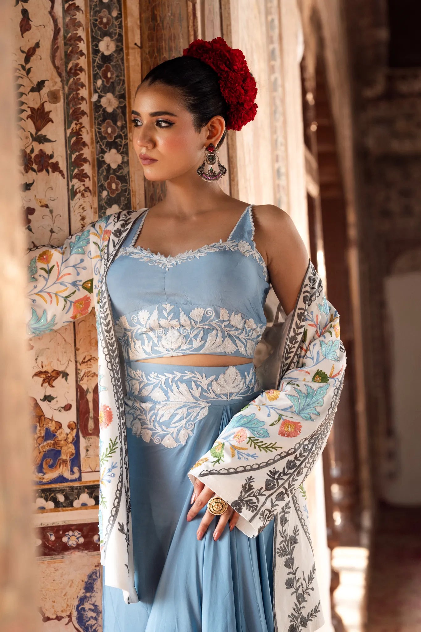Ferozi - Color of the Sky - Dress | Angad Creations