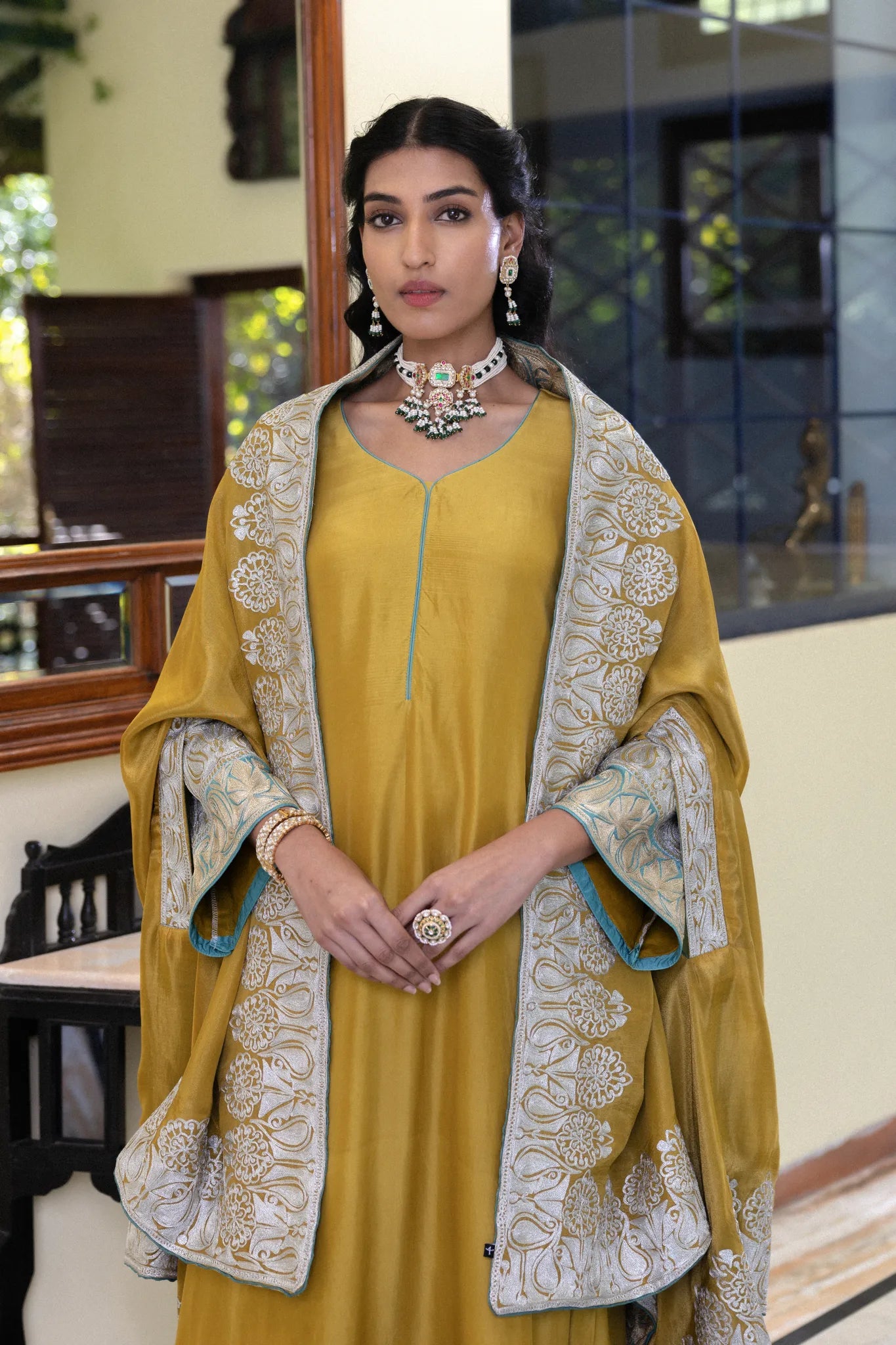 Gulebahar – Blossoms in Silk - Salwar Kameez | Angad Creations